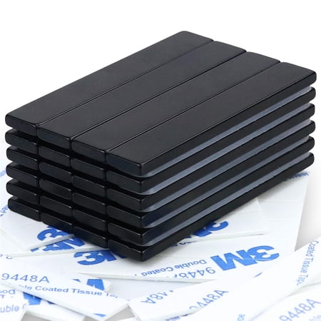 Waterproof Neodymium Bar Magnets with Epoxy Coating, Powerful Permanent ...
