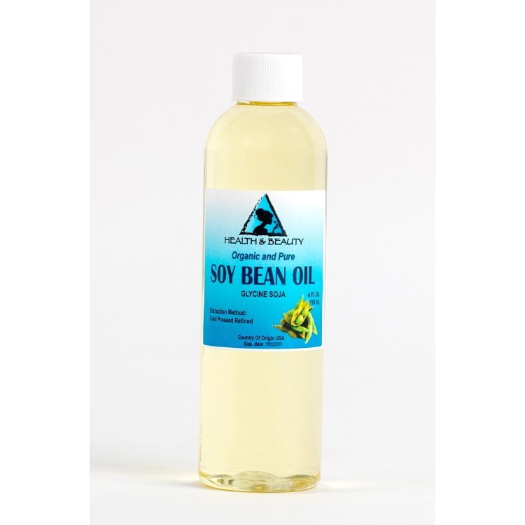 SOYBEAN / SOY BEAN OIL ORGANIC CARRIER SOY OIL COLD PRESSED 100% PURE 4 ...