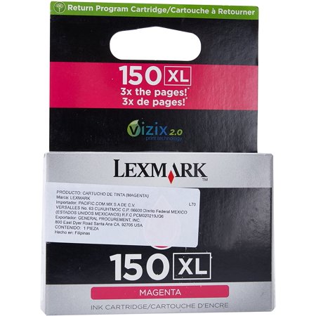Lexmark High Yield 150XL Magenta Ink | Walmart Canada