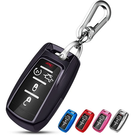 LUO for RAM Key Fob Cover with Keychain Clip Key Case Compatible with ...