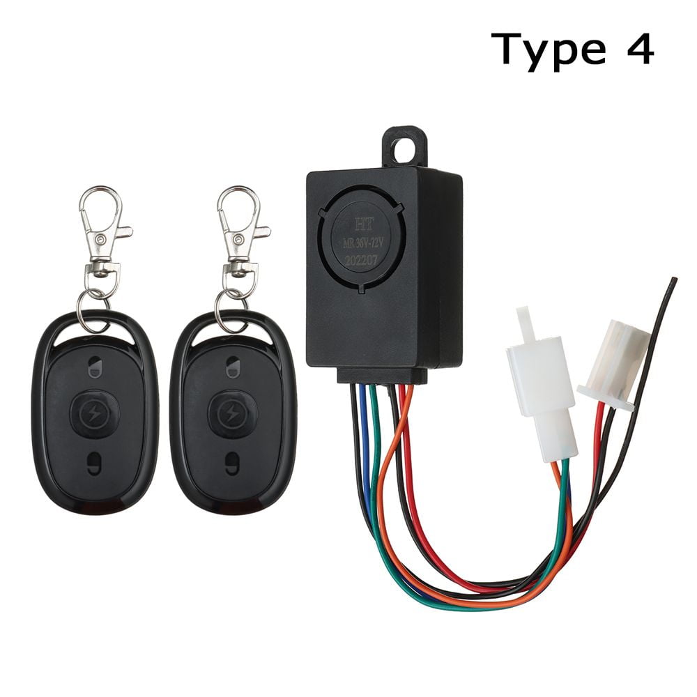 36-72V Anti-Theft Replacement Universal E-Bike Alarm System Electric ...