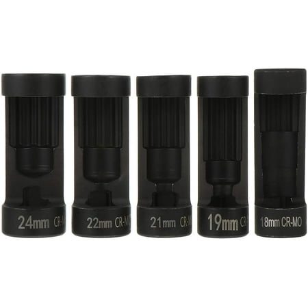 HTCM 1 Set 12 Point 1/2 Drive Socket Short Impact Socket Adopter Air ...