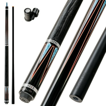 PureX Technology Pool Cue with Low Deflection Shaft, Kamui Black Tip ...