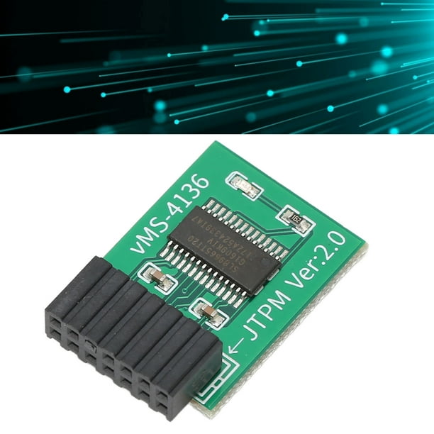 TPM 2.0 Module, TPM LPC Module 14Pin Easy Connection High for Motherboard - Walmart.ca