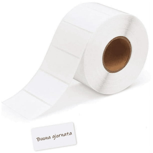 1600 blank household white self-adhesive labels on roll 30*40 mm ...