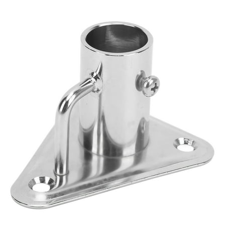 Flag Post Stanchion Socket, 90 Degree Durable 316 Stainless Steel ...