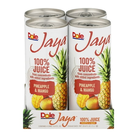 UPC 038900073022 - Dole Pineapple Mango Juice 4/8.4 Oz | upcitemdb.com