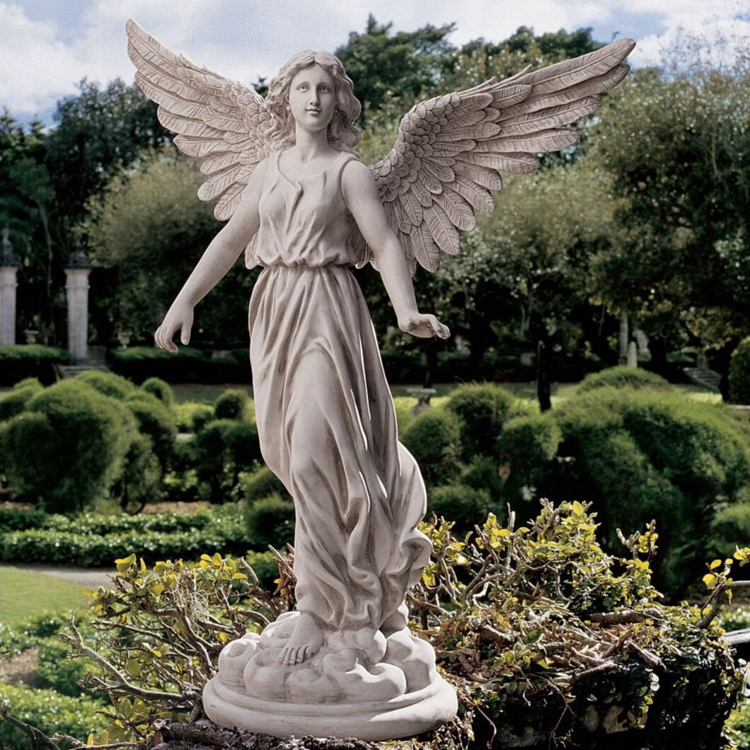 Angel of Patience Statue, Weather Resistant, : 25 lb. - Walmart.com