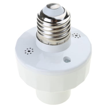 Motion Sensor Light Socket, E27 Motion Activated Light Bulb Holder Auto ...