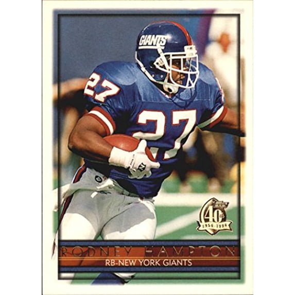 1996 Topps #286 Rodney Hampton NFL Football Trading Card - Walmart.com