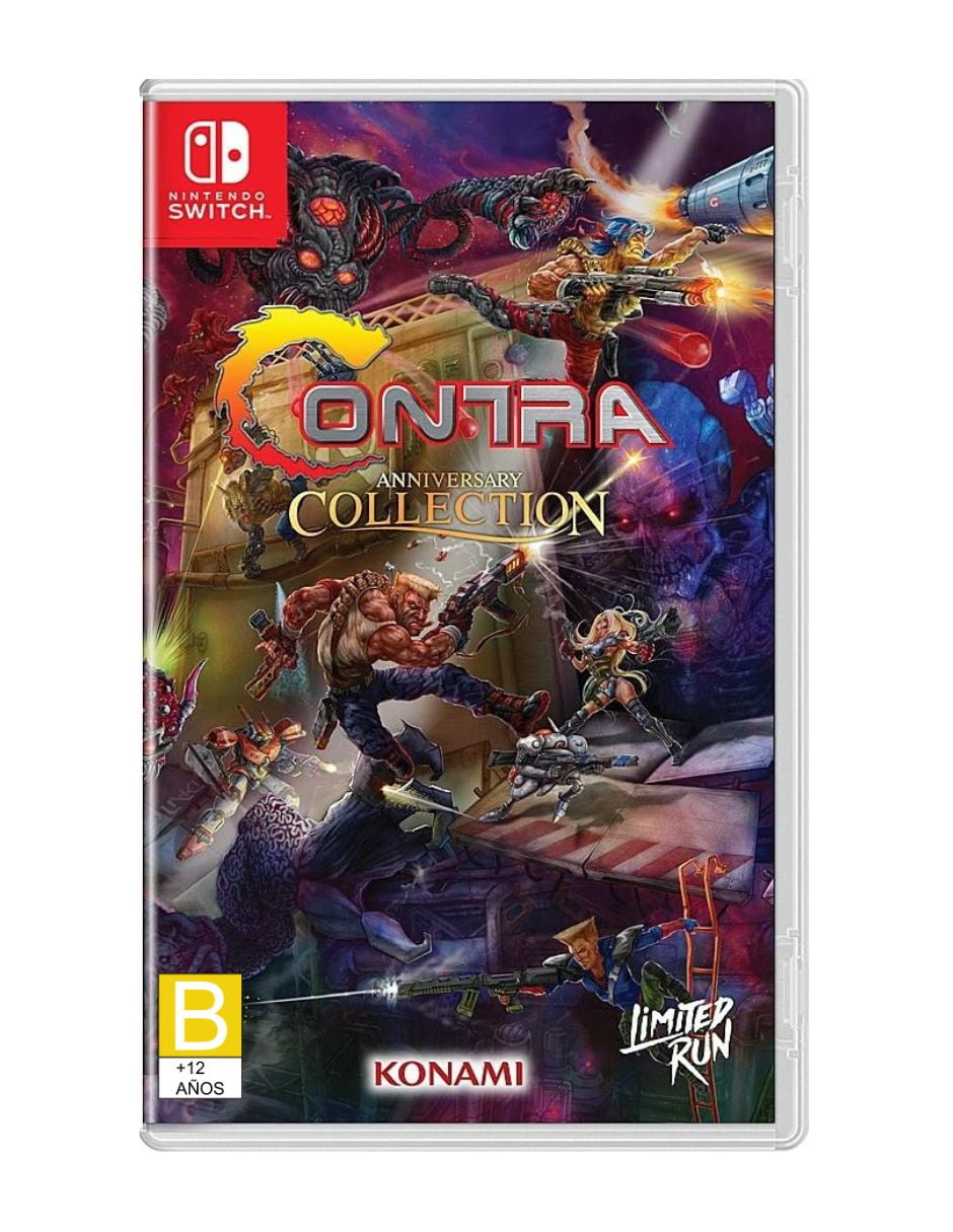 Contra Anniversary Collection NSW Nintendo Switch NSW | Bodega Aurrera ...