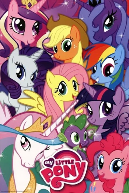 My Little Pony - Collage Poster Print (24 x 36) - Item # PYR241224 ...