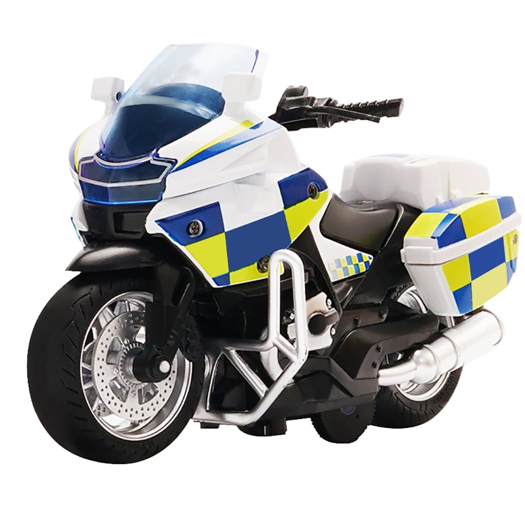 Bangcool Motorcycle Toy Funny Interactive 1:14 Pull Car Toy with Sound ...