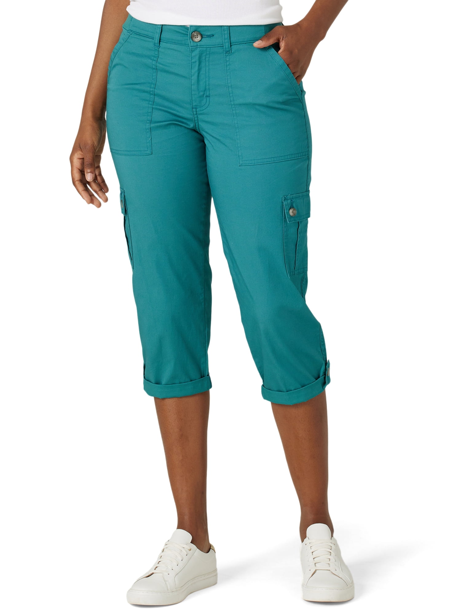 Lee Women's Flex to Go Midrise Capri - Walmart.com