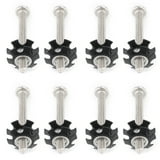 Set of 8 RV LADDER REPAIR KIT nuts Stainless Bunk Motorhome Parts ...