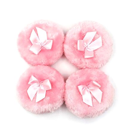 Powder Puff Long Plush Baby Body Soft Body Powder Puff; Long Washable ...