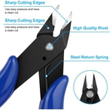 Simyoung Wire Cutter Side Cutting Nippers Wire Cutter Snips Shears ...