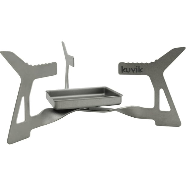 Kuvik Micro Titanium Solid Fuel Stove - Ultralight and Compact Stove ...
