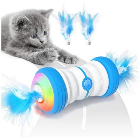 Interactive electric cat toy, USB rechargeable interactive toy for cats ...