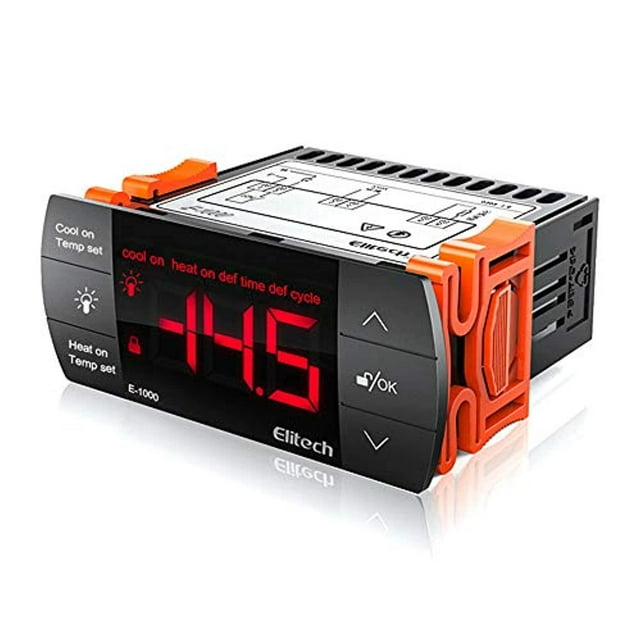 elitech e-1000 temperature controller origin digital 110v centigrade ...