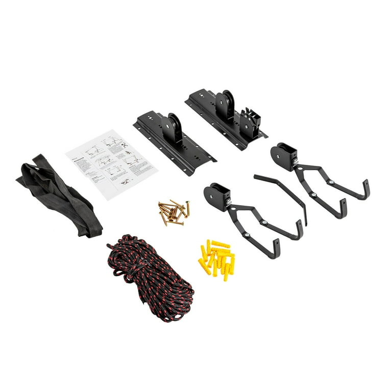 Bike Ceiling Mount Hoist WallMaster Bike Ceiling Hoist - 2 Pack Pulley ...