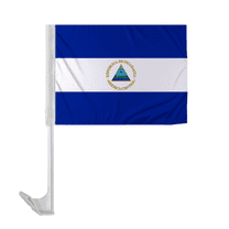 Promopatriot Nicaragua with Seal Car National Flag 12x16 inch Economy ...