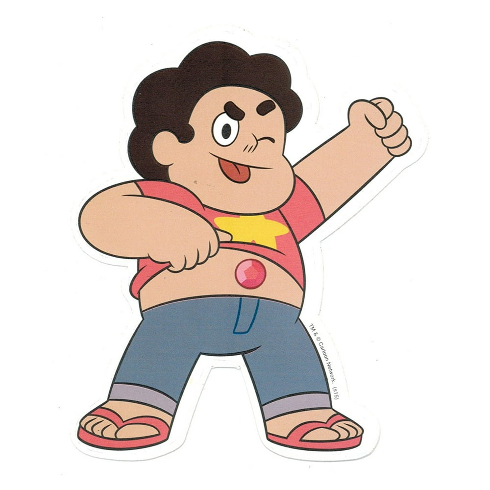 Steven's Universe Steven Belly Sticker - Walmart.com - Walmart.com