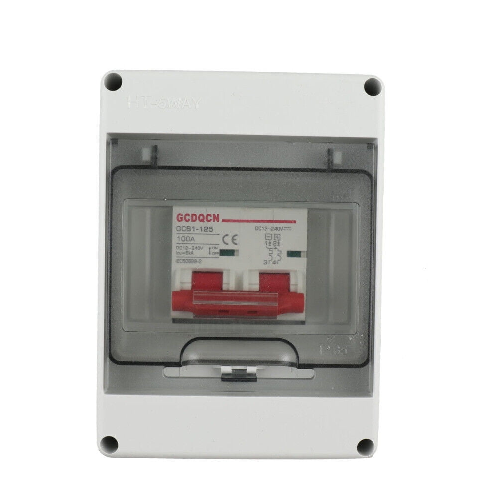 TABODD PV-Disconnect Box, DC12-240V Circuit Breaker Solar System ...