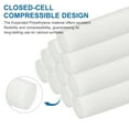 Uxcell 6.6 ft Foam Cylinders, 2-3/16 Inch Diameter Pearl Cotton Tube ...