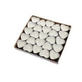 50 Valentine's Day Tea Light Candles - Decorative Aluminum Candles for ...
