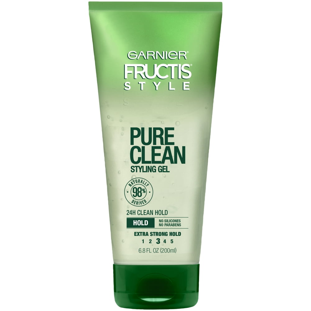 Garnier Fructis Style Pure Clean Styling Gel, 6.8 fl. oz. - Walmart.com ...