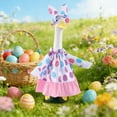 CREATITOY Easter Rabbit Costume for Porch Goose - Festive Decor ...