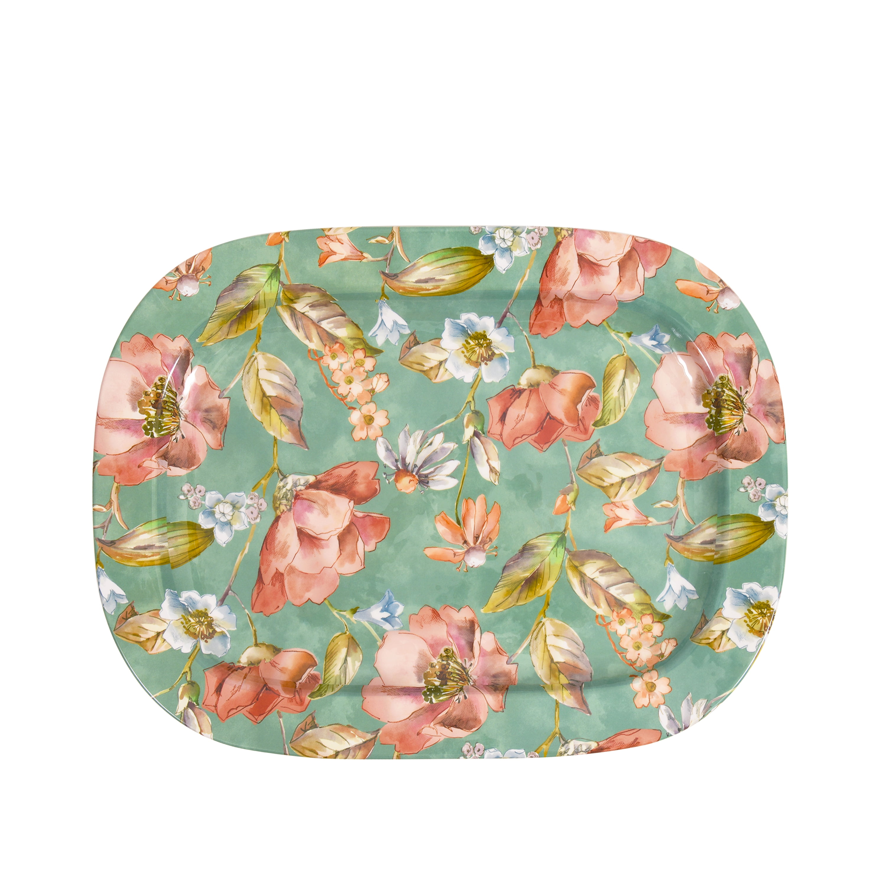 Home & Living Decorative Trays Home Décor Melamine Tray Kitchen Serving ...