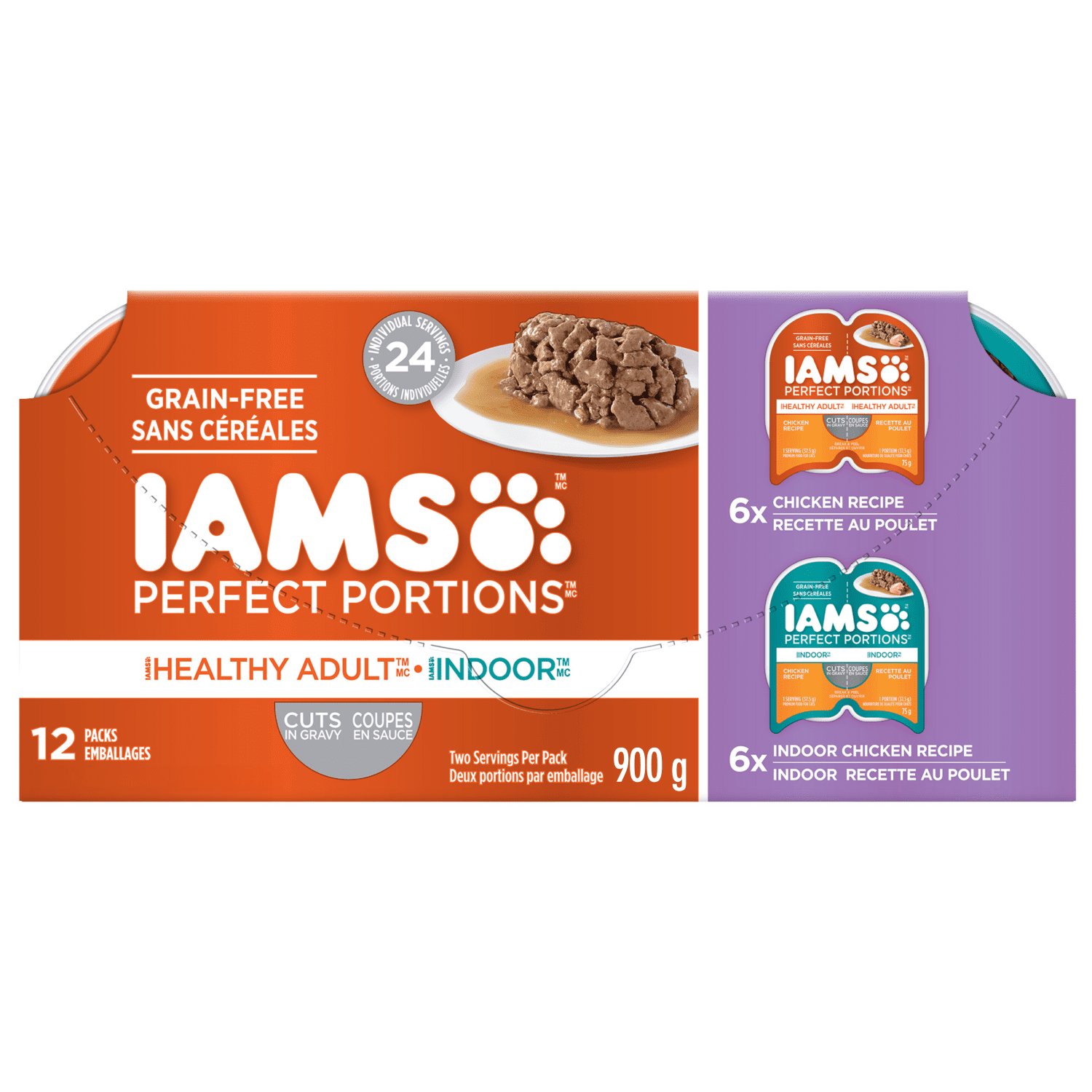 Click here for Iams Perfect Portions Grain Free Chicken & Indoor... prices