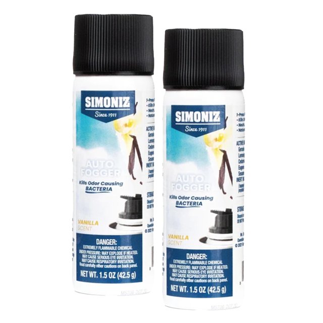 Simoniz Car Bomb Fogger Car Air Freshener: Powerful Car Fogger Odor ...