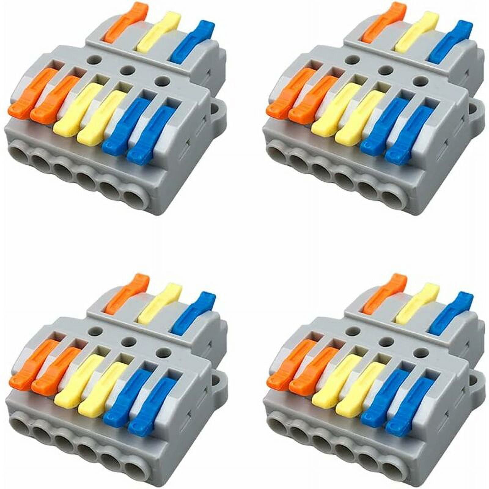 Juego de 4 conectores de cable con tuerca de palanca KV436, cable ...