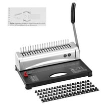 KFFKFF 21-Hole Comb Binding Machine, Book Binder for Letter Size, A4 ...