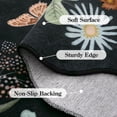 Floral Washable Rugs 8x10 Soft Ultra-thin For Living Room Bedroom Easy ...