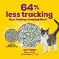Purina Tidy Cats Tidy Feet Clumping Cat Litter, Low Dust, 24/7 Odor ...