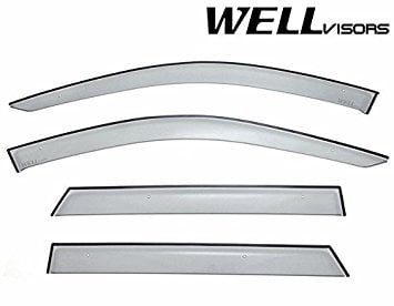 WellVisors Side Window Wind Deflector Visors - VW Volkswagen Golf GTI ...