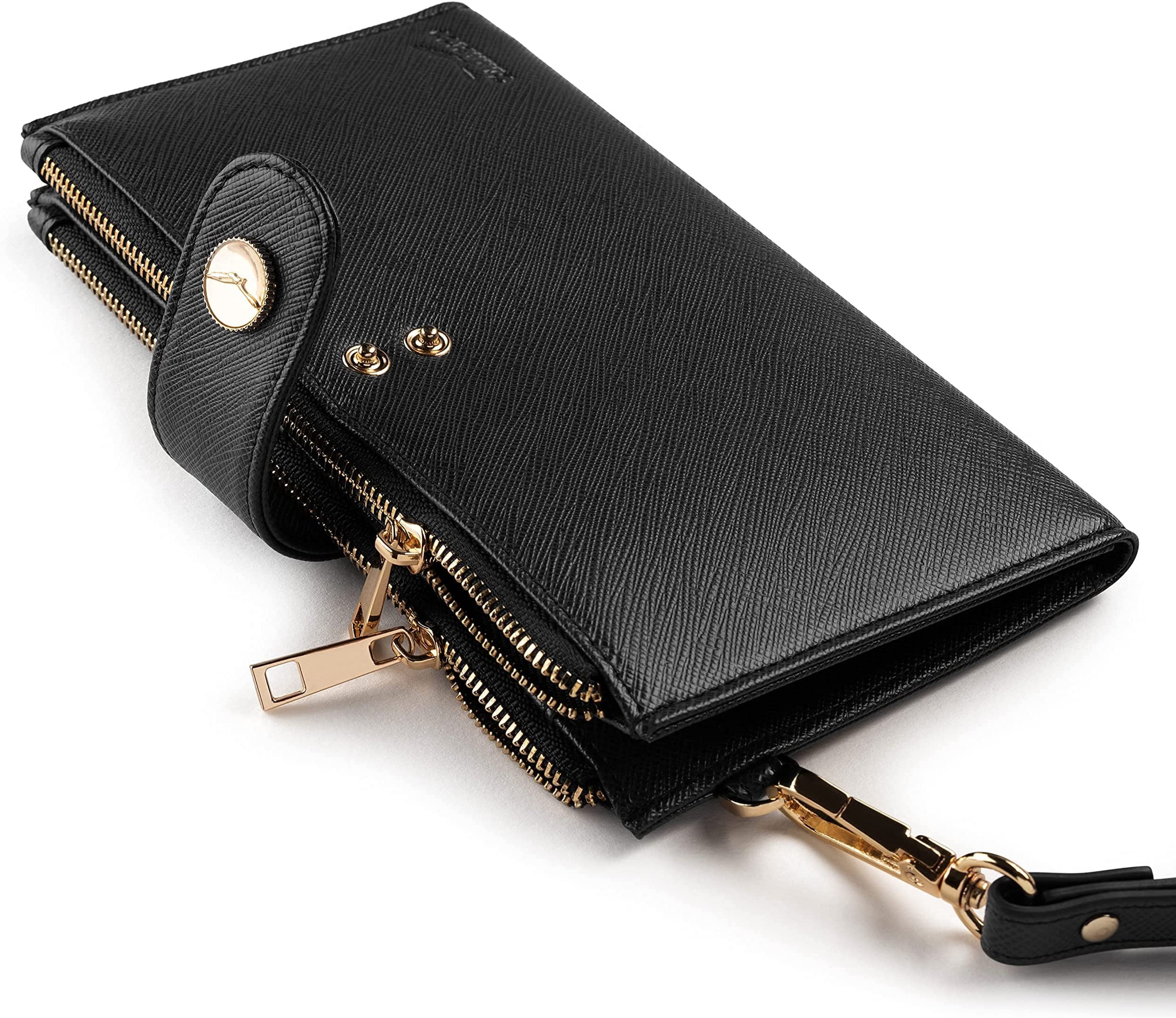 Women's Luxury RFID Blocking Bifold Wallet | Multi Card Case Purse With ...