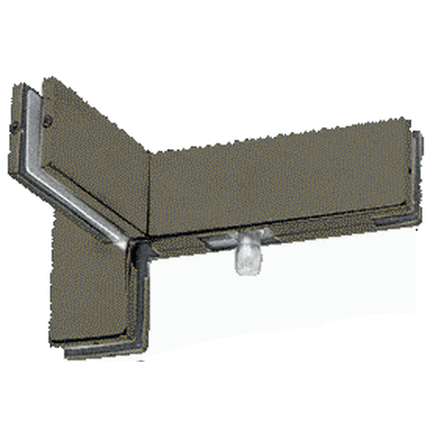 CRL PH41RDU Dark Bronze Right Hand Sidelite Transom Patch with Support ...