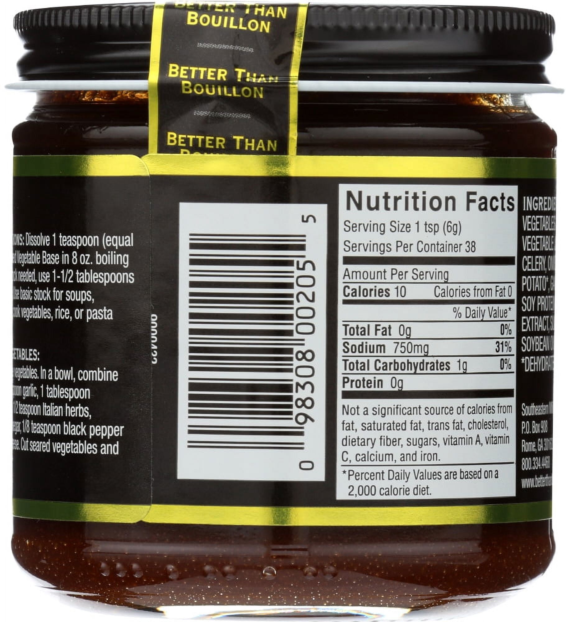 BTB Regular "Black Label" Vegetable Base Best Deals and Price History ...