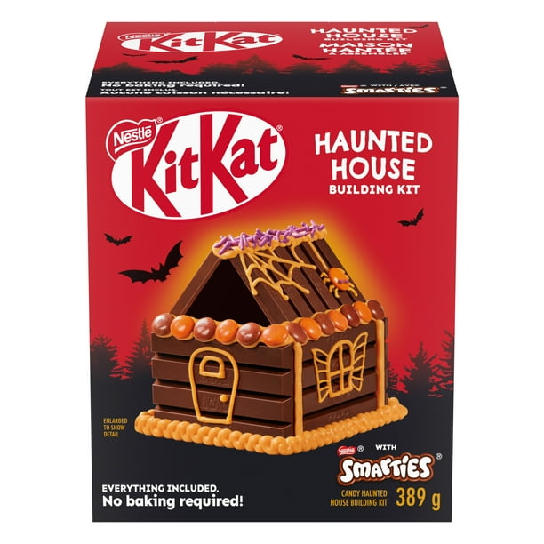 Candy Haunted House Building Kit, Halloween, Candy And Decorations ...