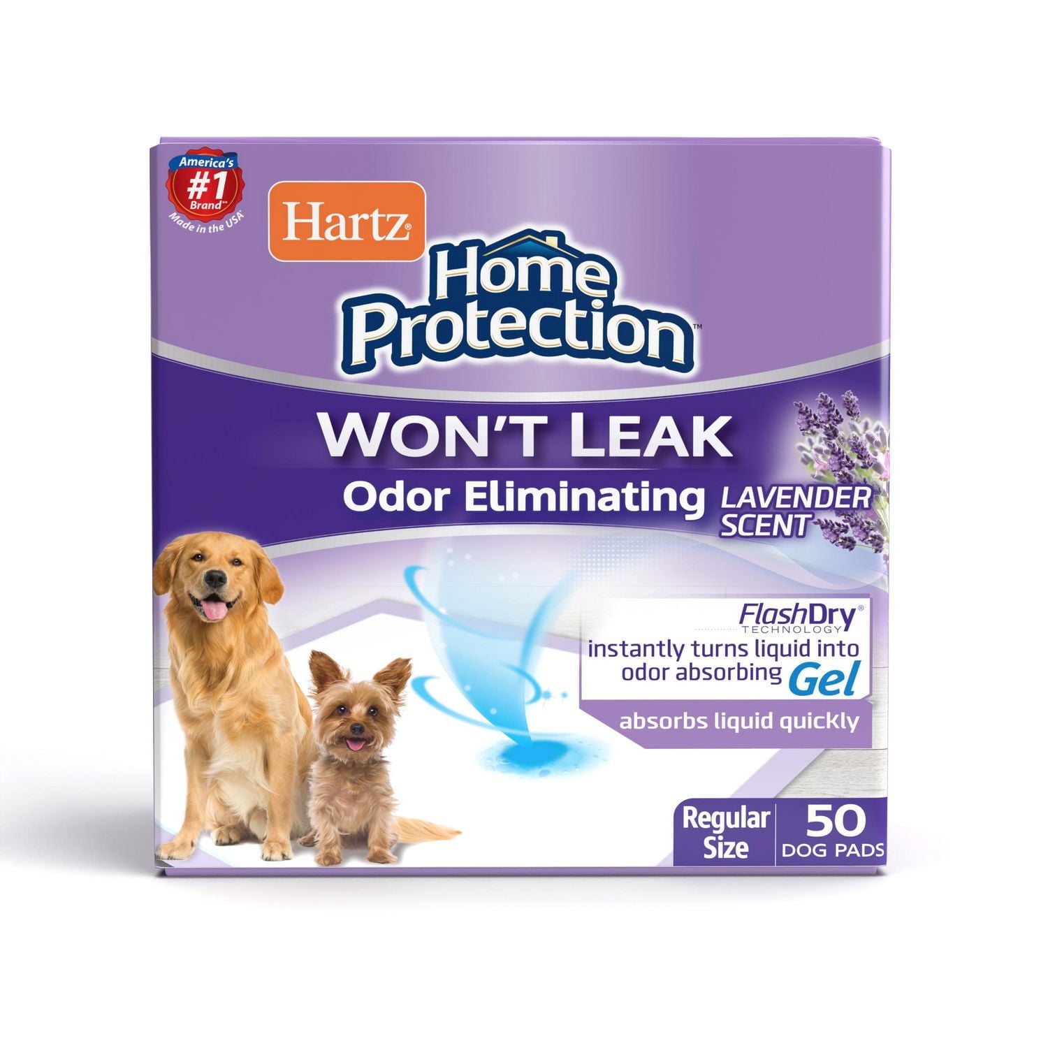 Hartz Home Protection Odour Eliminating Dog Pee Pads and Training Pads ...