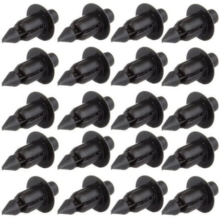 Black Car Retainer Clips Bumper Fastener Rivet Clips Auto Body Clips ...