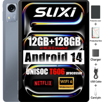 SUXI A3 Android 14 Tablet with Keyboard Mouse Bundle | Expandable 1TB ...