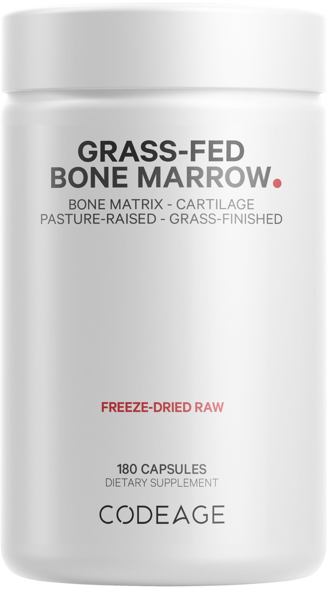 Suplemento Codeage Grass Fed Bone Marrow 3000 mg 180 cápsulas | Walmart en línea