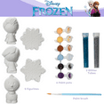 Disney Frozen Elsa Anna Olaf Figurines DIY Paint Set Arts and Crafts ...