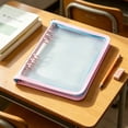Specollect 1 Pcs Zippered Two-Color Note Cover Transparent PVC Soft ...